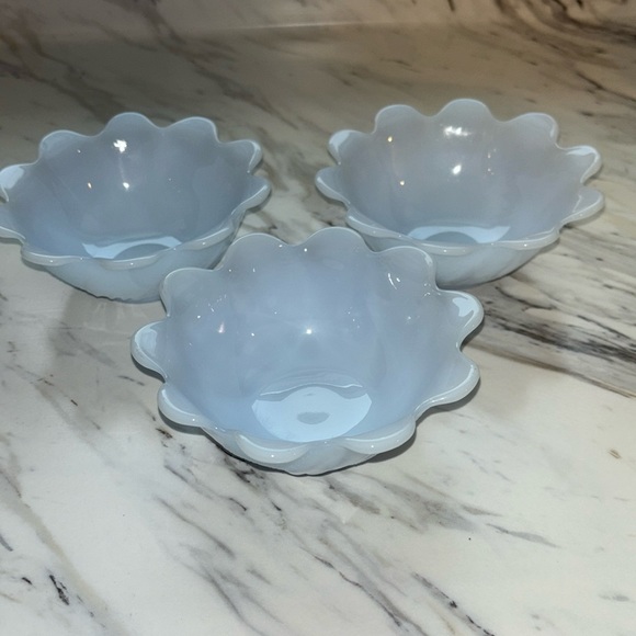 Anchor Hocking | Dining | Anchor Hocking Fire King Azurite Blossom ...